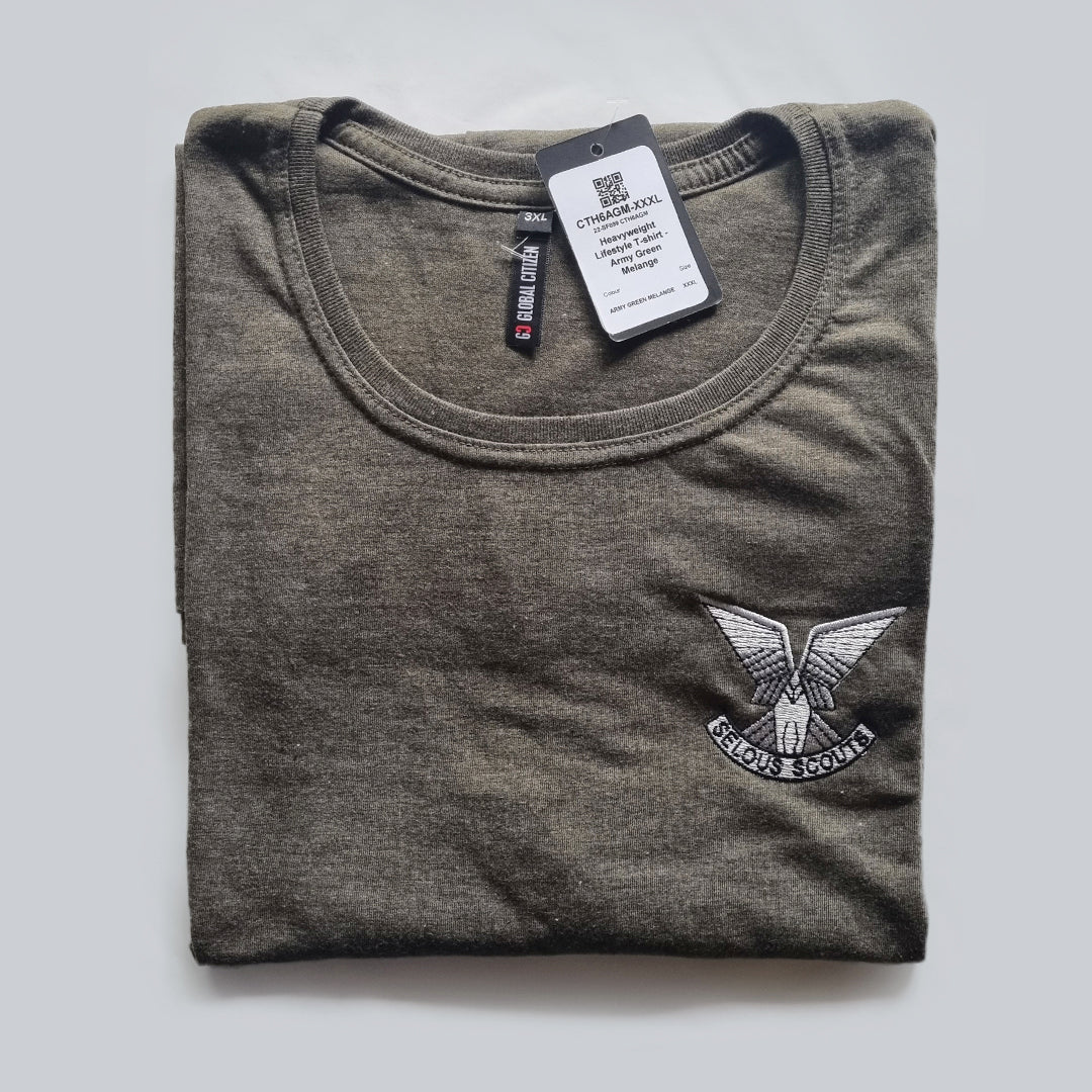 T-Shirt - Green - Selous Scouts logo – The Selous Scouts Regimental ...